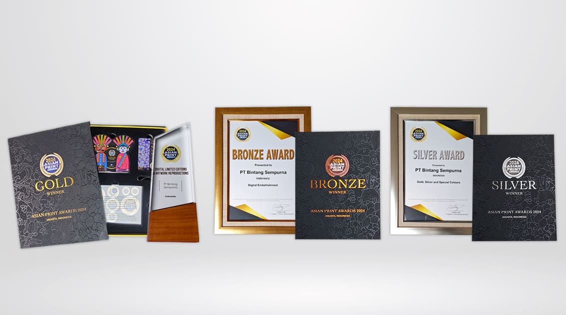 Bintang Sempurna Raih Asian Print Awards 2024