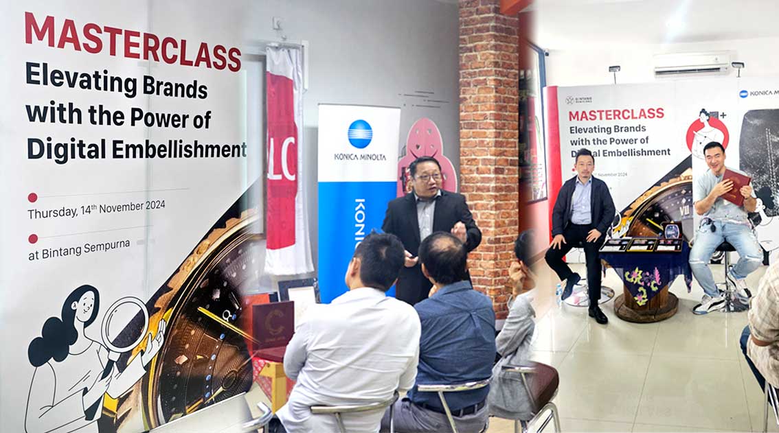 Bintang Sempurna dan Konica Minolta Hadirkan Inovasi Cetak