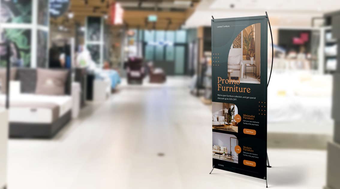 Perbandingan Lengkap Bahan X-Banner untuk Promosi