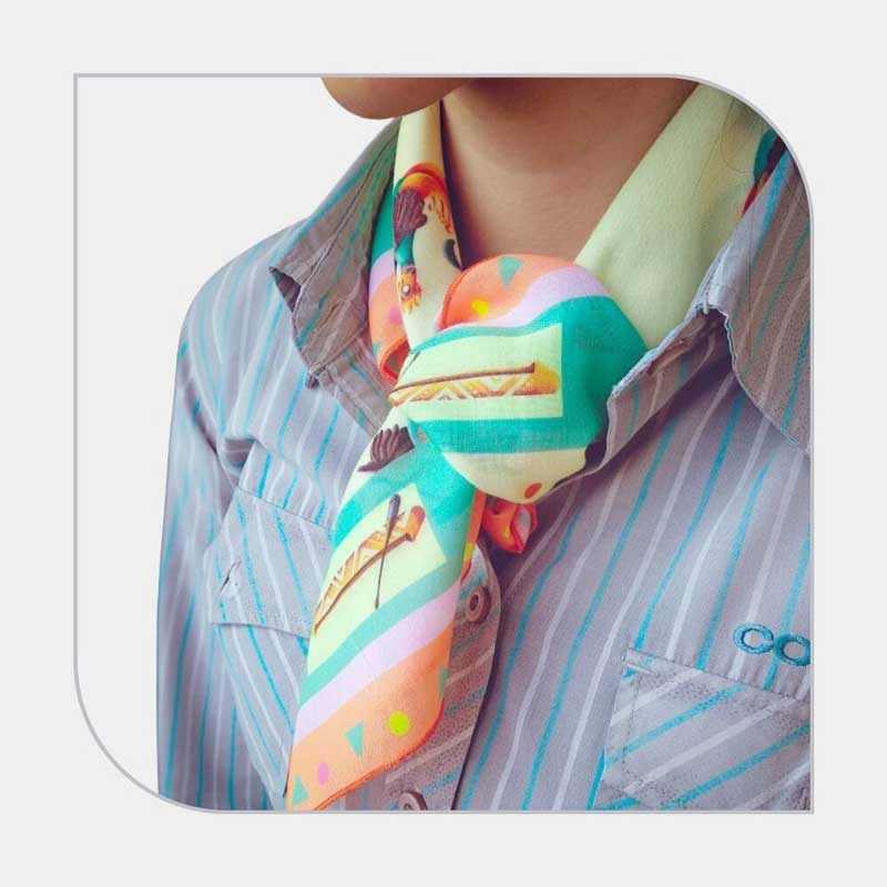 Cetak Scarf Motif Unik Berkualitas di Jakarta Pusat
